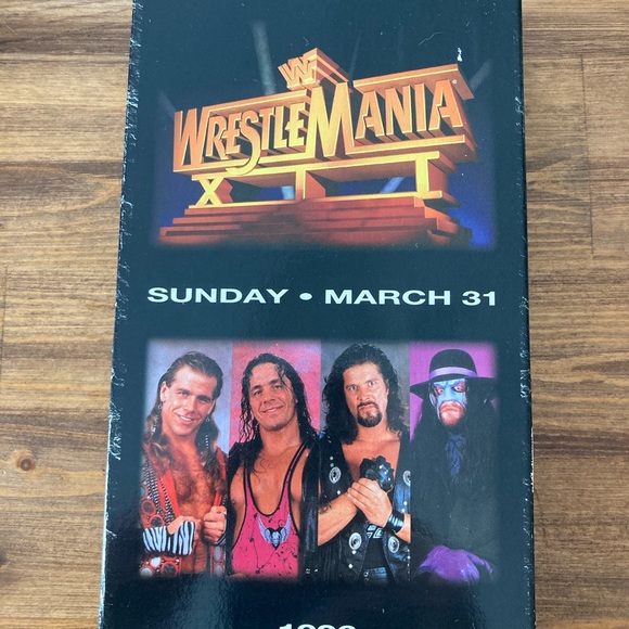 Media | Wwf Wrestlemania Xi Vhs | Poshmark